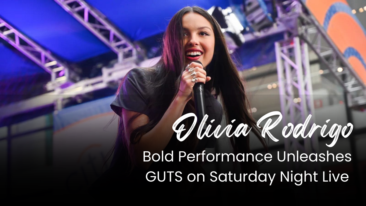 Olivia Rodrigo's Bold Performance Unleashes GUTS on Saturday Night Live ... Olivia Rodrigo's Bold Performance Unleashes GUTS on Saturday Night Live ...